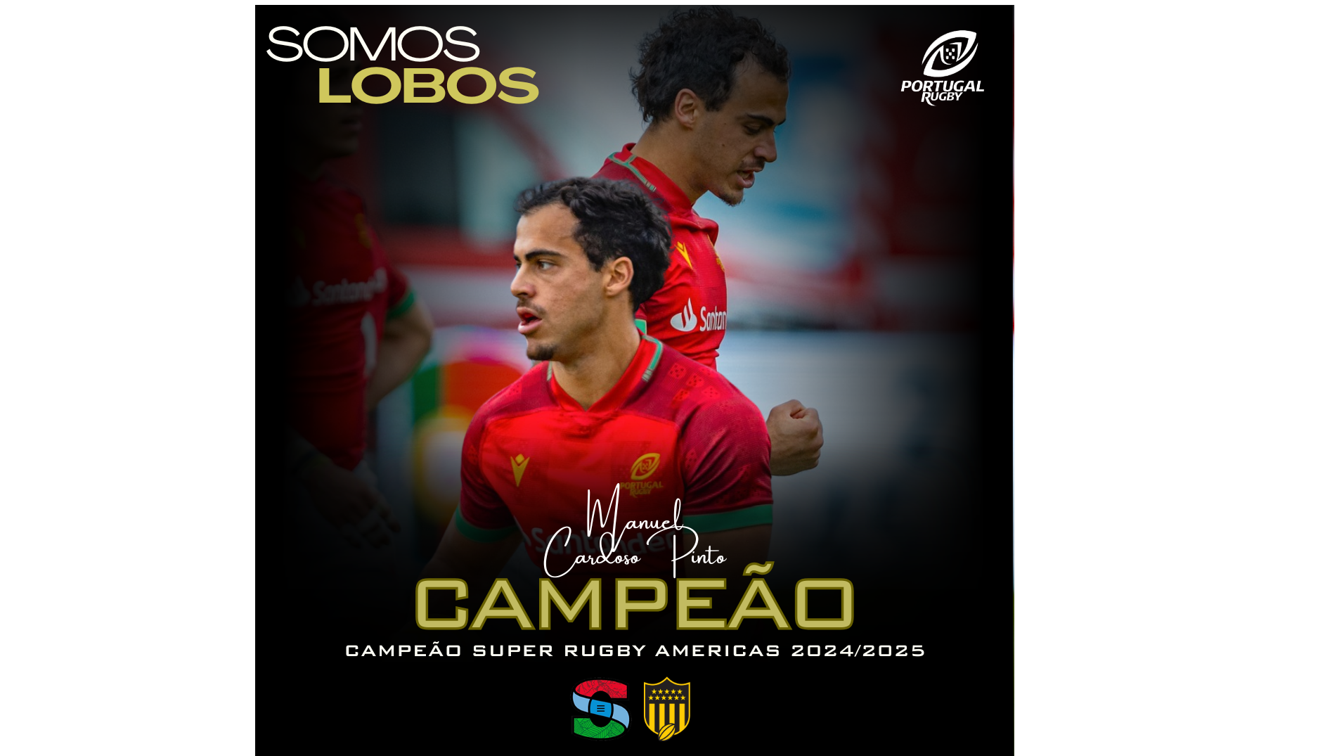 PORTUGAL RUGBY - MANUEL CARDOSO PINTO CONQUISTA SUPER RUGBY AMERICAS 2025